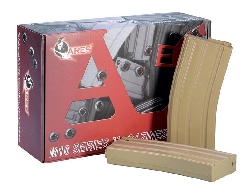 - Ares – 85 RND – Mid Cap Magazine – Amoeba M4 / M16 – Tan | Tactical ...
