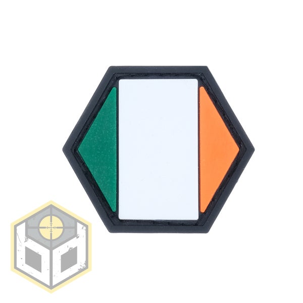 PVC IRISH FLAG BALLISTIC HEX PATCH | Tactical Assault