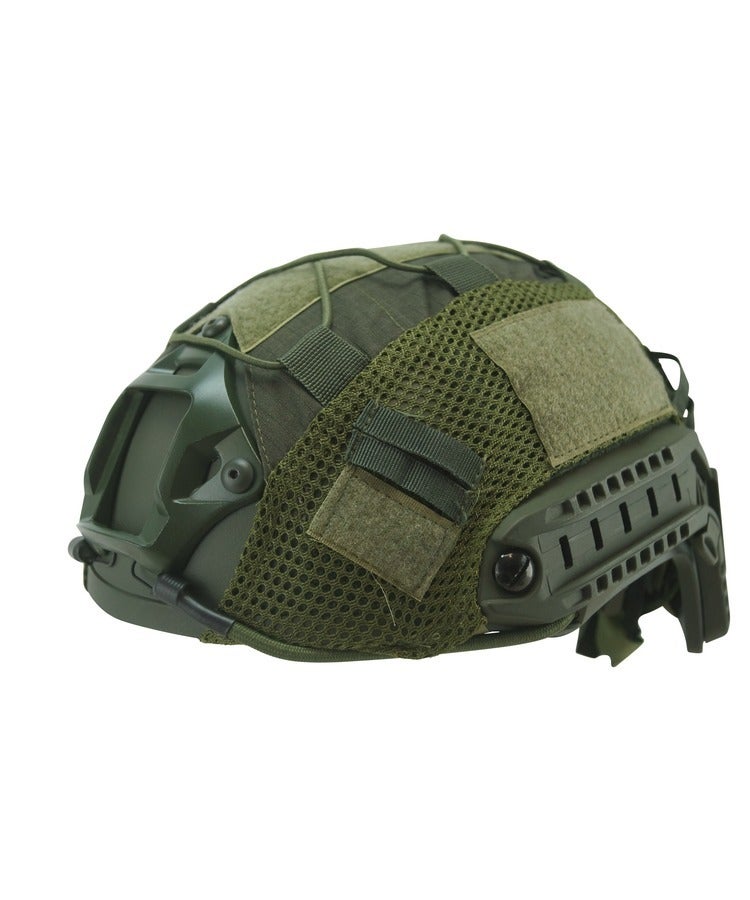 Fast Helmet Cover - Olive Green | Tactical Assault