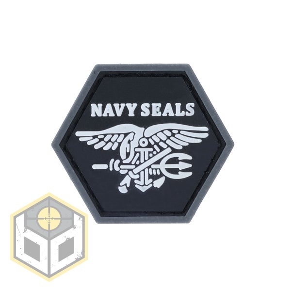 PVC NAVY SEALS BALLISTIC HEX PATCH | Tactical Assault