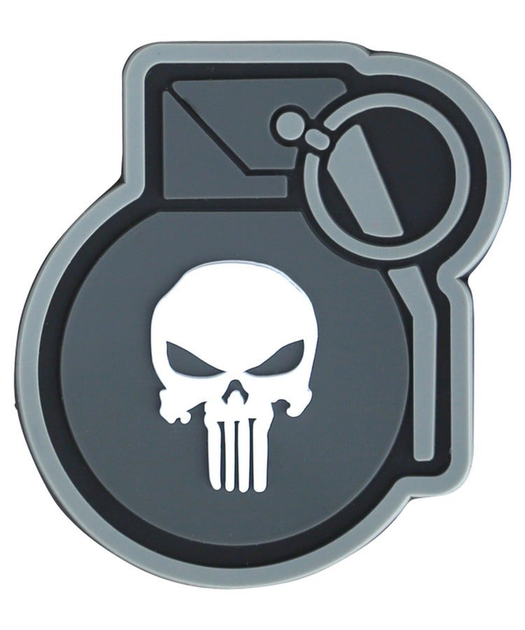 PVC Punisher Grenade Patch | Tactical Assault